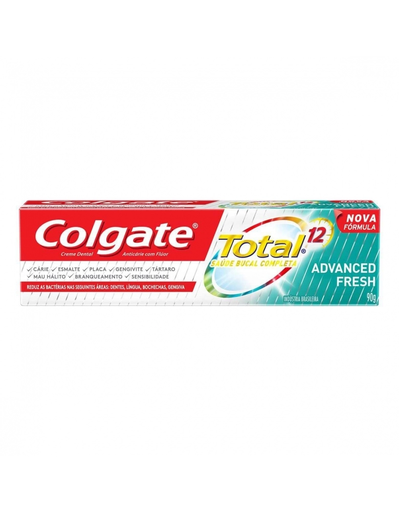 CREME DENTAL COLGATE TOTAL 12 ADVANCED FRESH 90G - Disfer