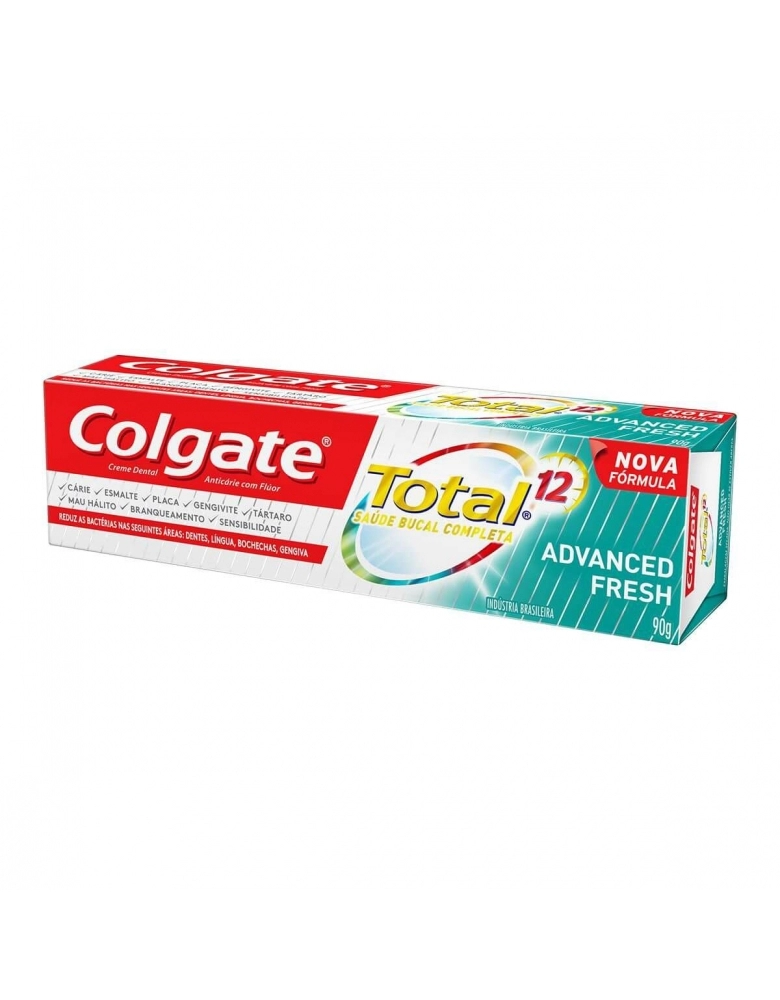 CREME DENTAL COLGATE TOTAL 12 ADVANCED FRESH 90G - Disfer