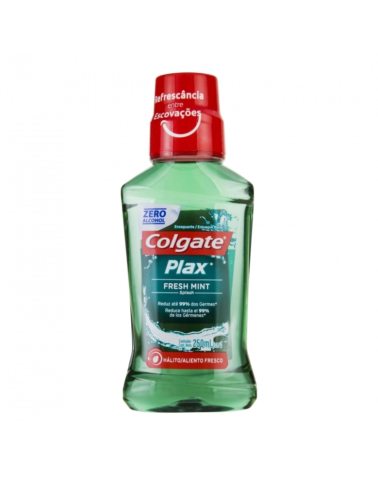 ENXAGUANTE BUCAL COLGATE PLAX FRESH MINT 250ML - Disfer