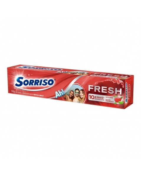 CREME DENTAL SORRISO FRESH MENTHOL IMPACT 90G - Disfer