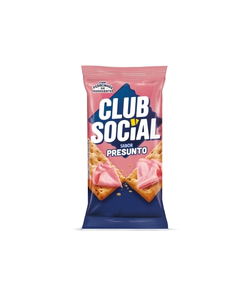 BISCOITO CLUB SOCIAL PRESUNTO 6 UNIDADES DE 23,5G - Disfer