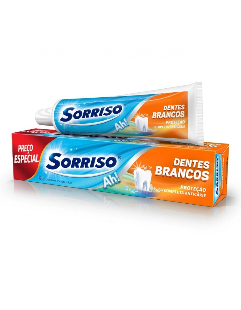 CD SORRISO DENTES BRANCOS 120G CD SORRISO DENTES BRANCOS 120G