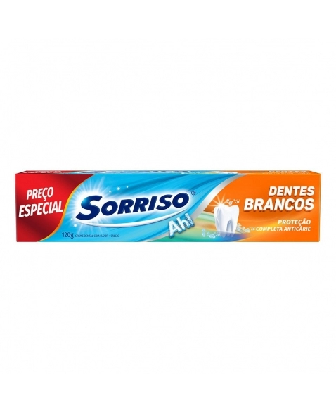 CD SORRISO DENTES BRANCOS 120G CD SORRISO DENTES BRANCOS 120G
